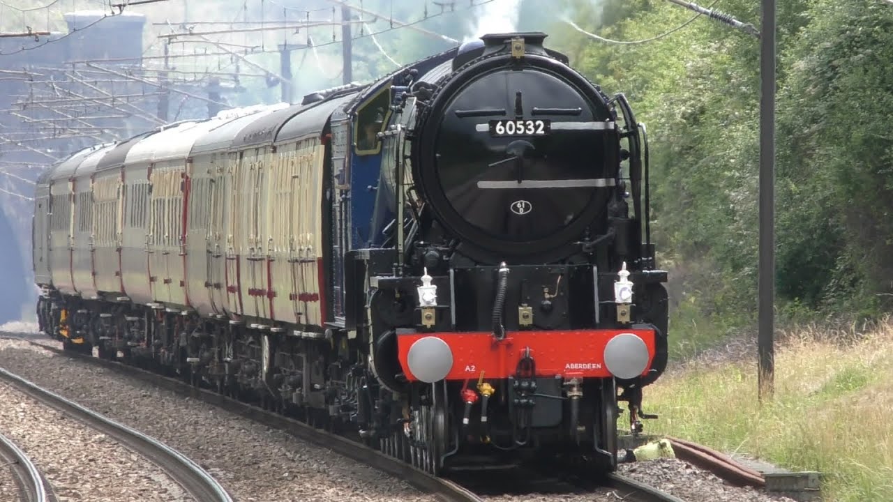 60532 'Blue Peter' working 1Z32 at Bayford | 13/07/24 - YouTube