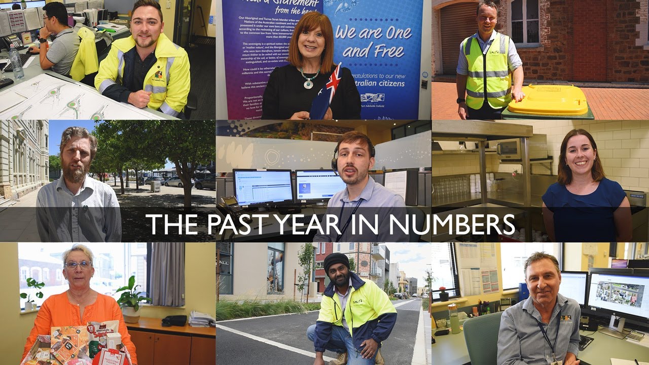 The Past Year in Numbers - YouTube
