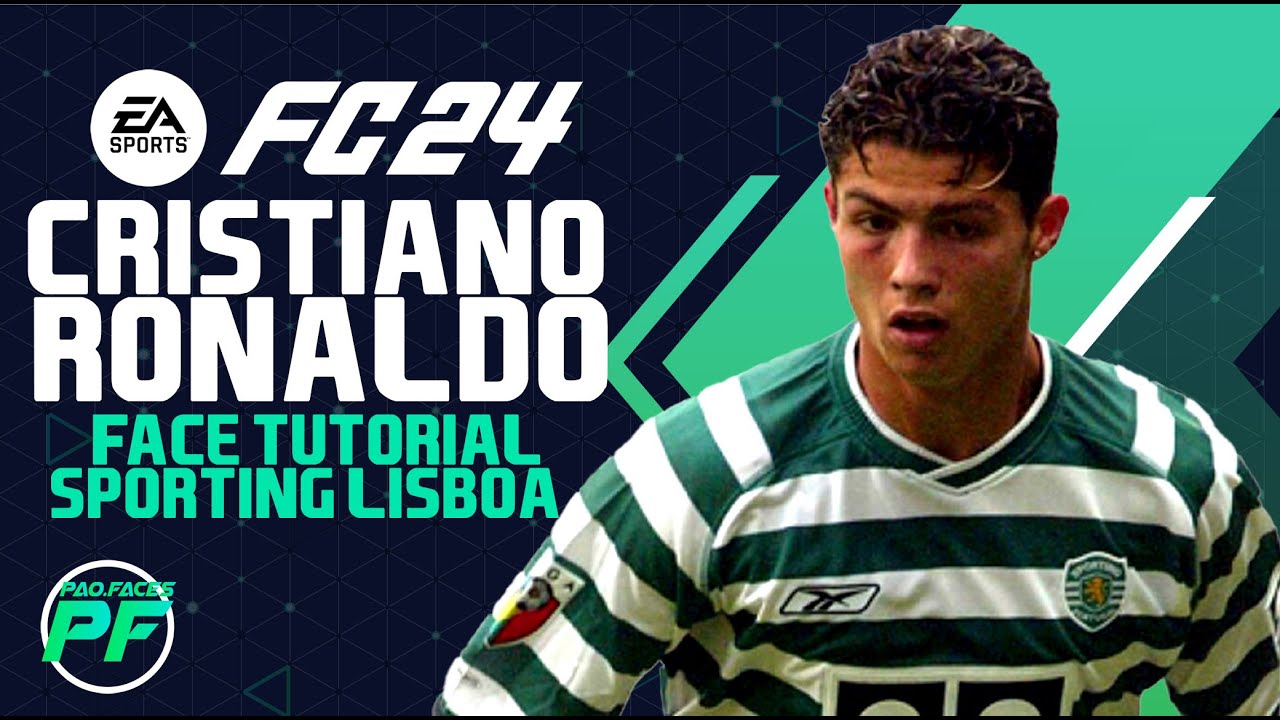 EA FC 24 CRISTIANO RONALDO FACE - Pro Clubs Face Creation - CAREER MODE ...