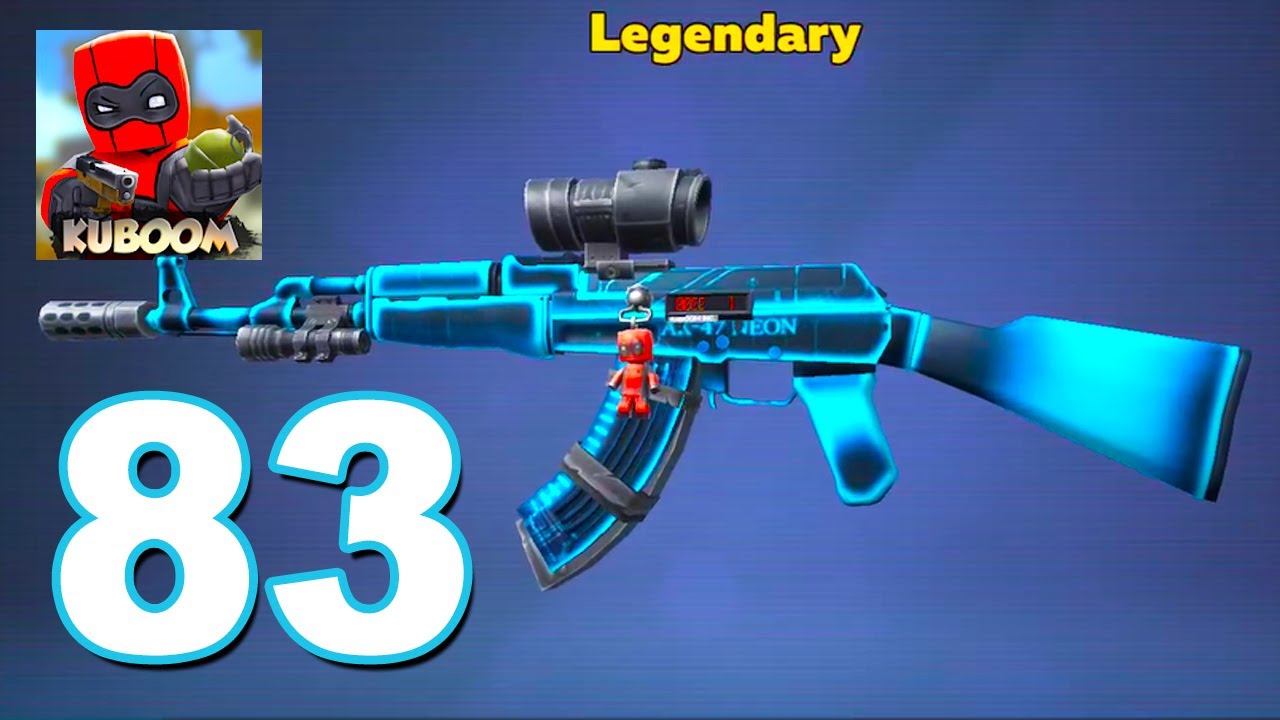 Kuboom 3D - Gameplay Walkthrough Part 83 - AK 47 Neon (Android Games ...