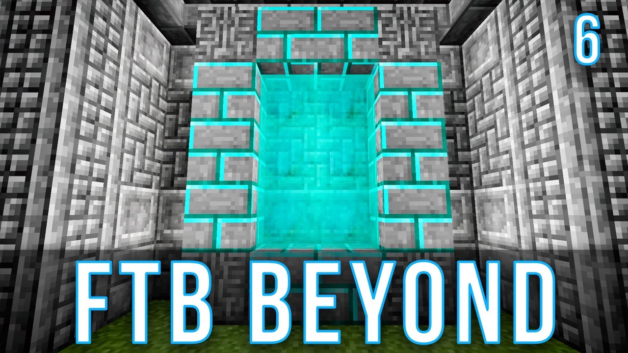 Mining Dimension and Nether | FTB Beyond | Episode 6 - YouTube