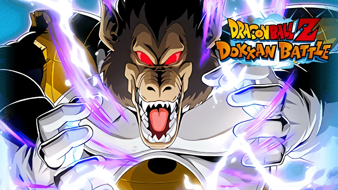 Dragon Ball Z Dokkan Battle: LR Giant Ape Vegeta Active Skill OST ...