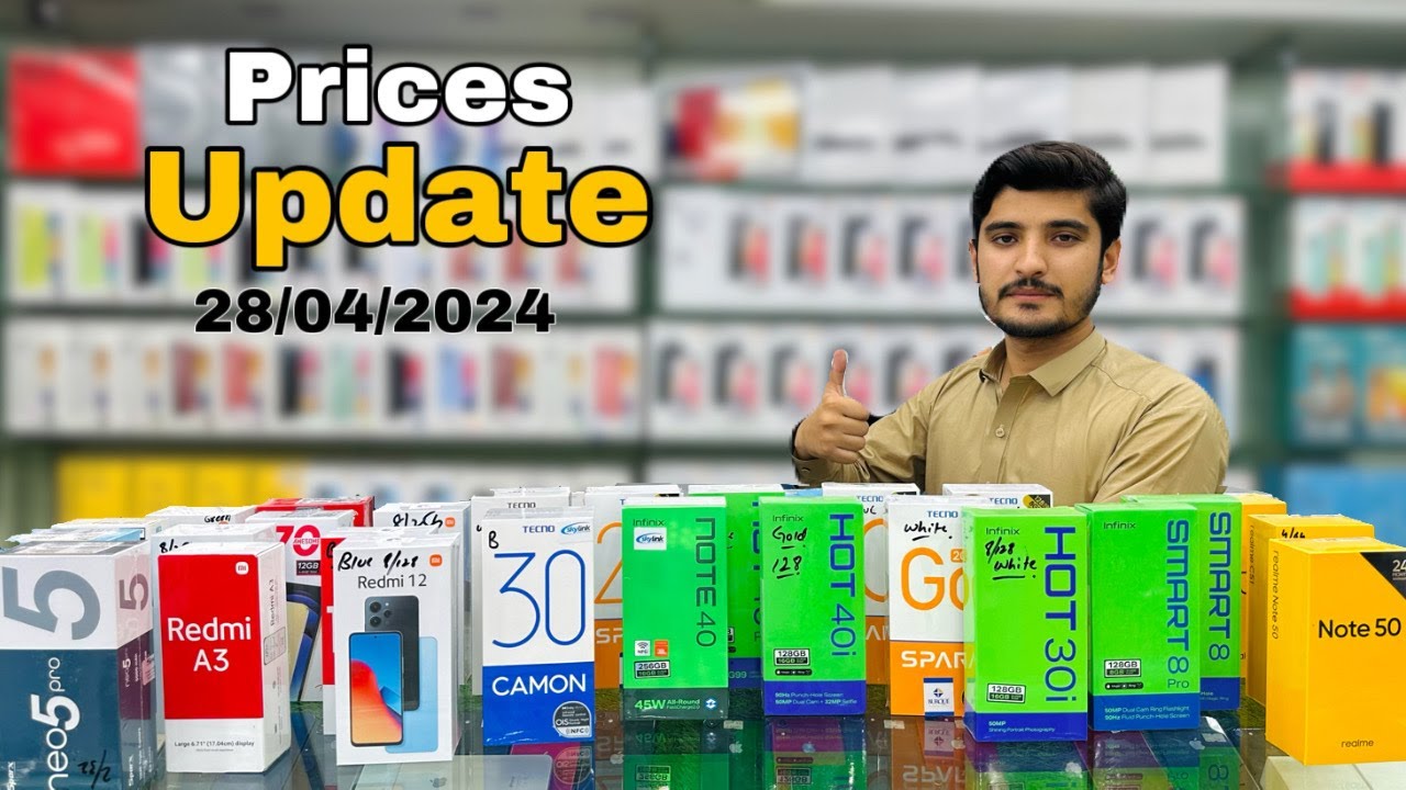New Mobile Phones Prices Update / Prices in Pakistan #infinix #redmi # ...
