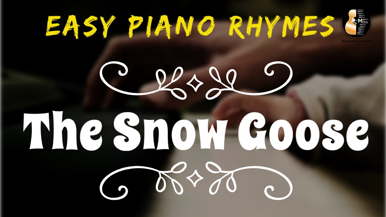 The Snow Goose || Piano & Guitar Tutorial || The Best way to learn ...