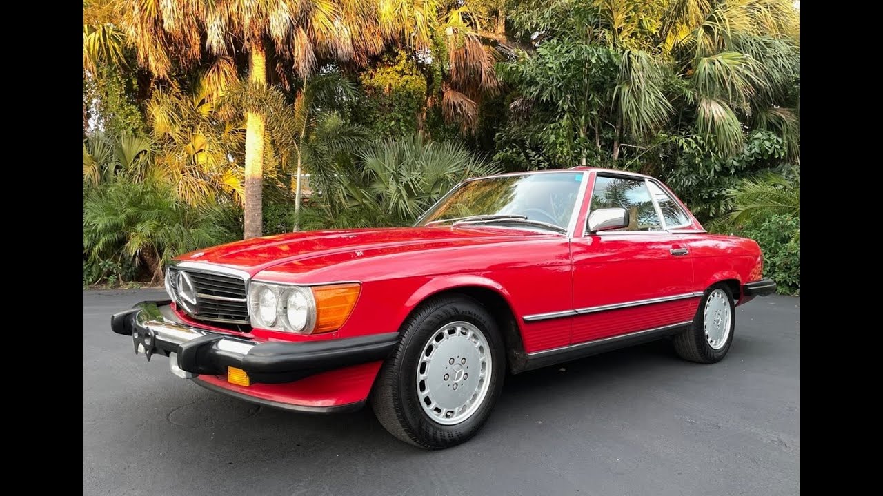 This Immaculate and Low Mileage 560 SL is One of the Last and Most ...