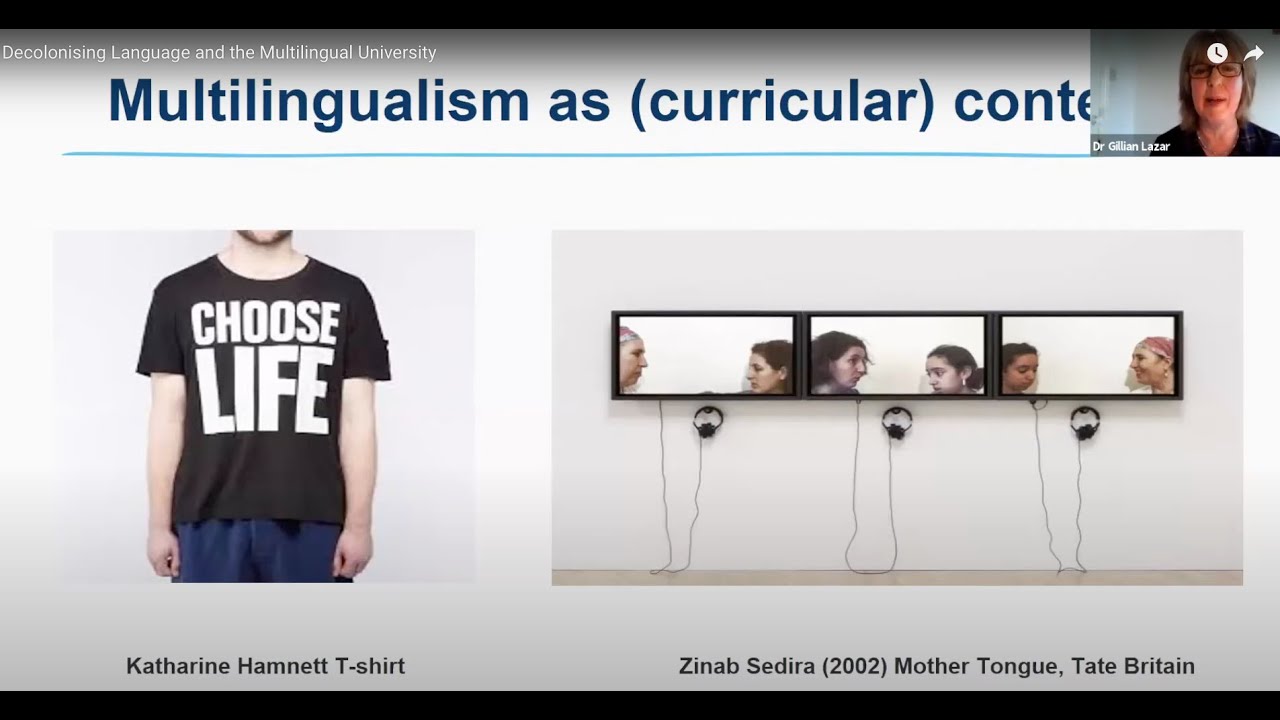 Decolonising Language and the Multilingual University - YouTube