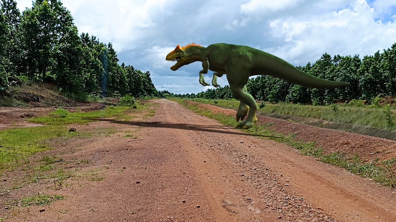 Jurassic World Dominion In Real Life | T- Rex Chase Part - 3 ...