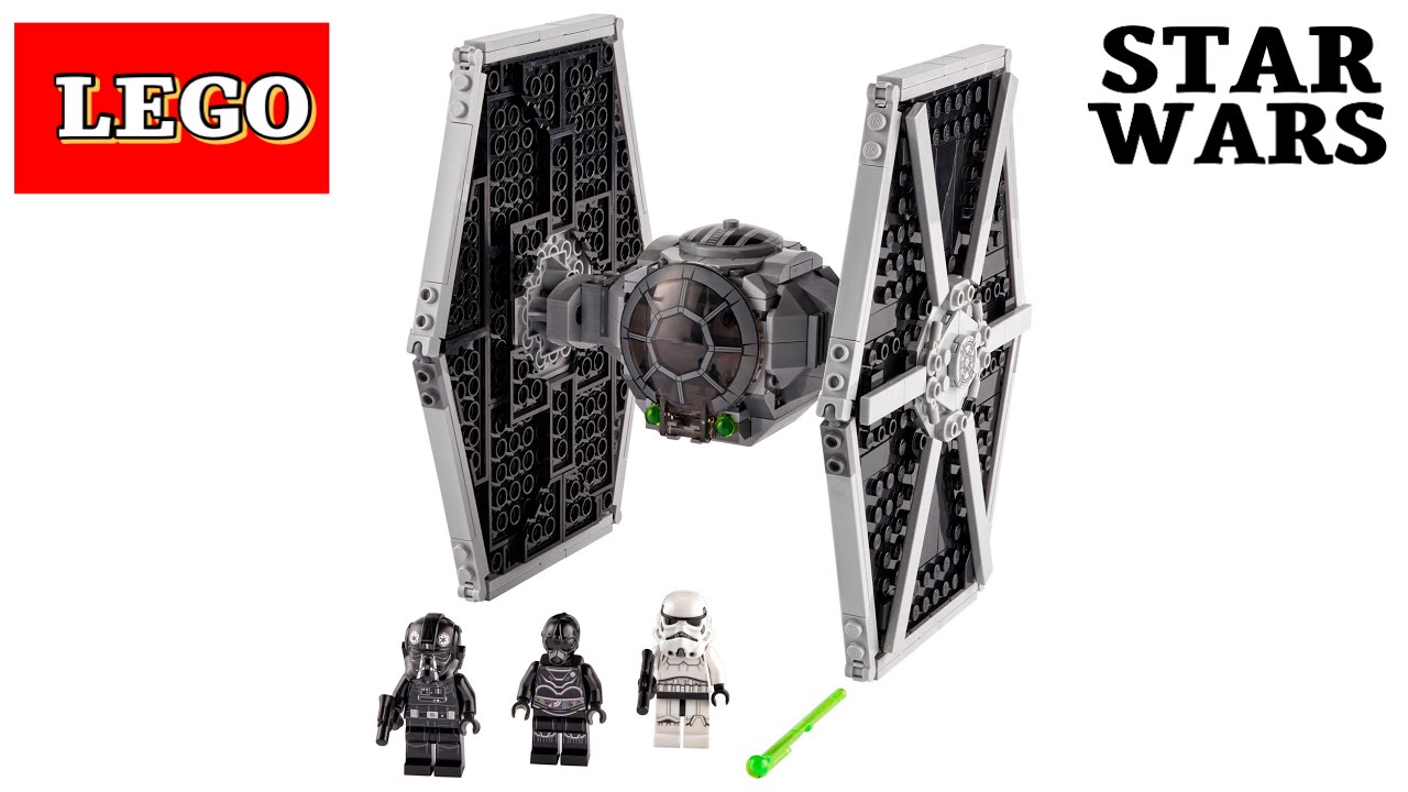 LEGO STAR WARS 75300 IMPERIAL TIE FIGHTER LEGO SPEED BUILD - YouTube