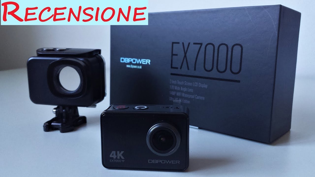 💥 RECENSIONE: 📷 Action cam EX7000 della DBPOWER - YouTube