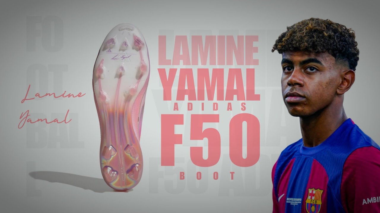 LAMINE YAMAL 2025 Adidas F50 Boot DETAILED LOOK + RELEASE INFO - YouTube