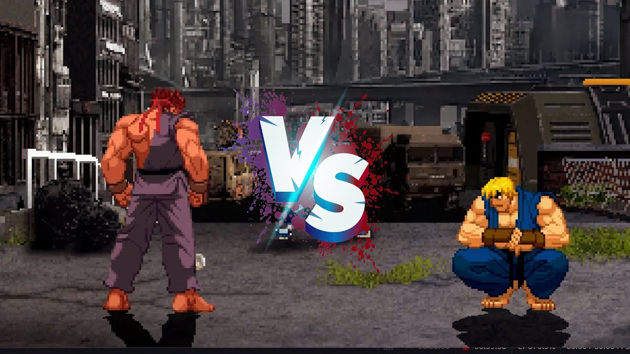 Evil Ryu Vs Ken Master! - YouTube