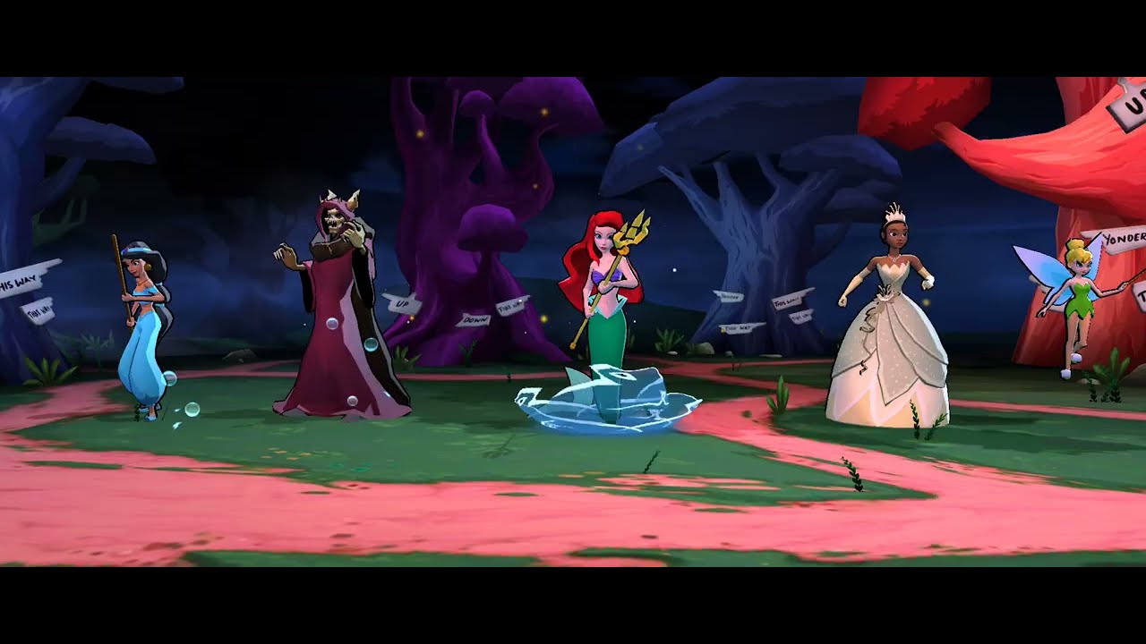 Disney sorcerer's arena -Alice in wonderland side quest! - YouTube