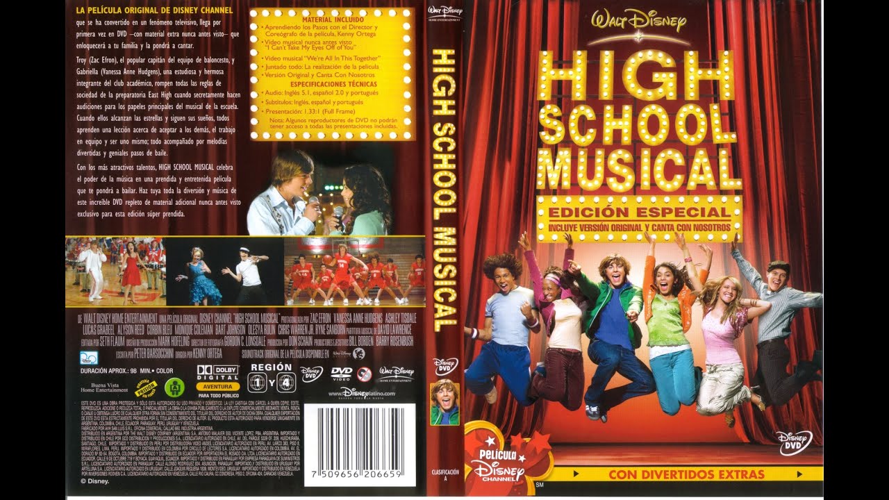 Unboxing DVD High School Musical 2006 - YouTube