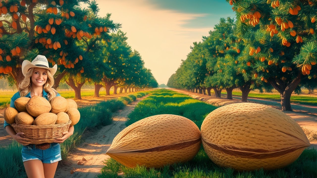 How American Farmers Produce 3.6 BILLION of ALMONDS | Farm to Table ...
