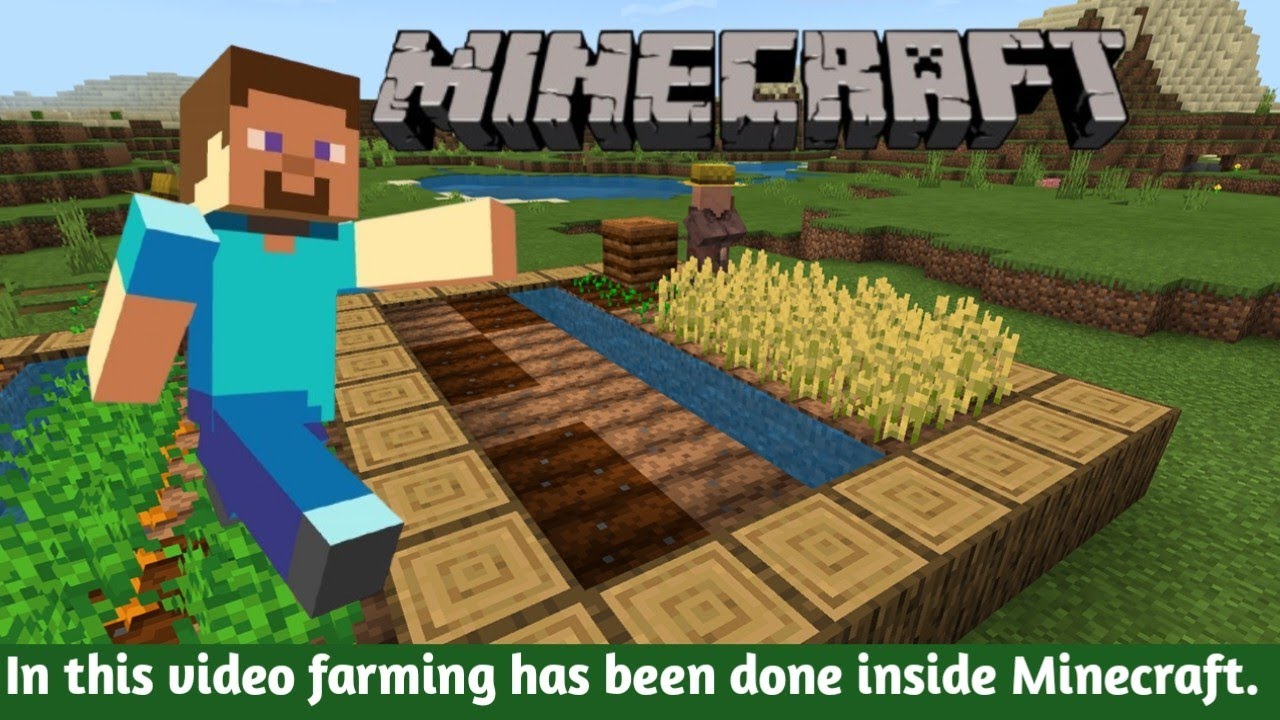 This video shows how to farm inside Minecraft🤯#minecraft #gaming ...