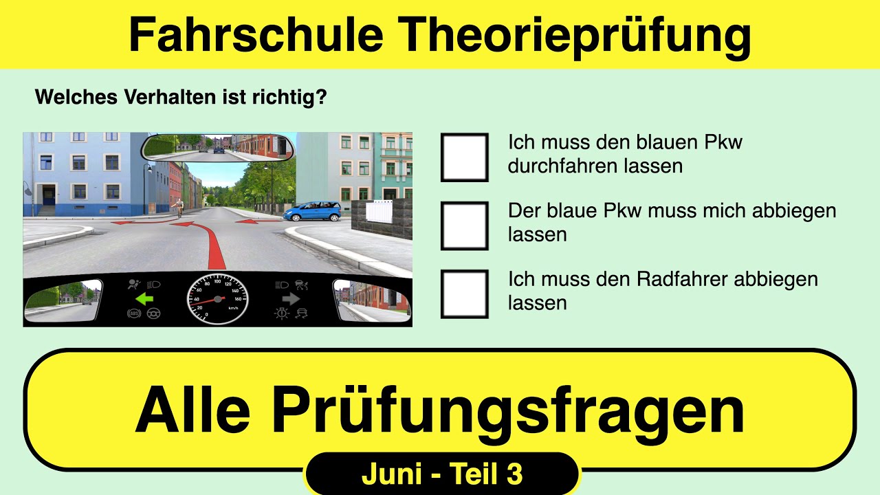 Hufigste Fehler Fahrprfung