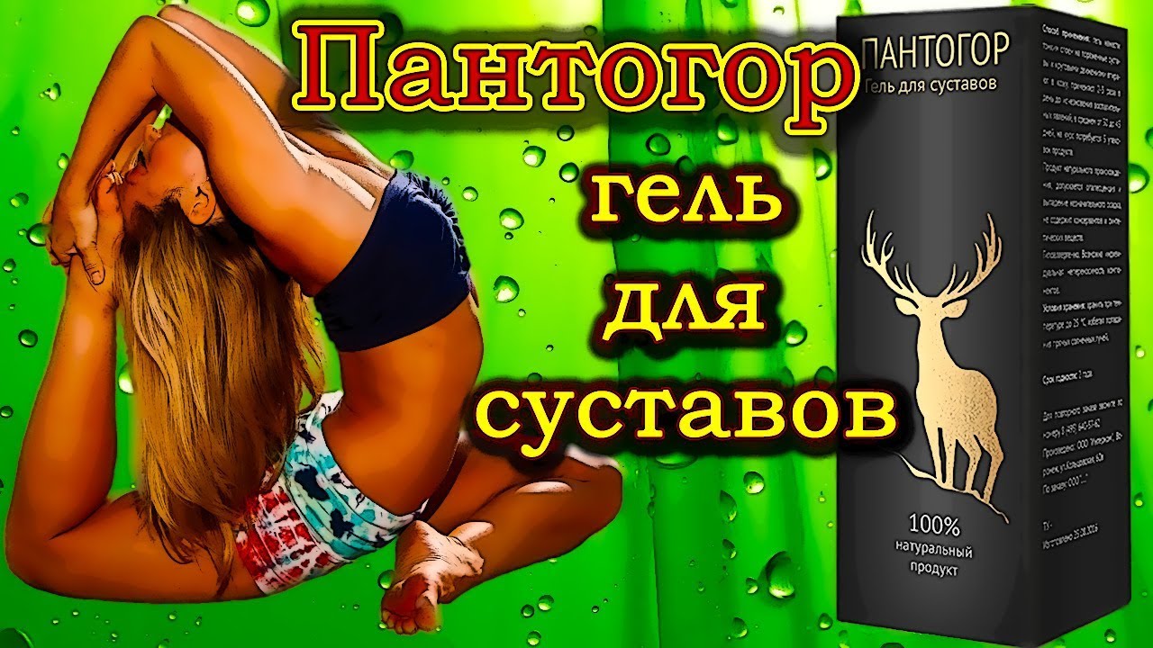 Пантогор гель для суставов Как вылечить суставы Youtube