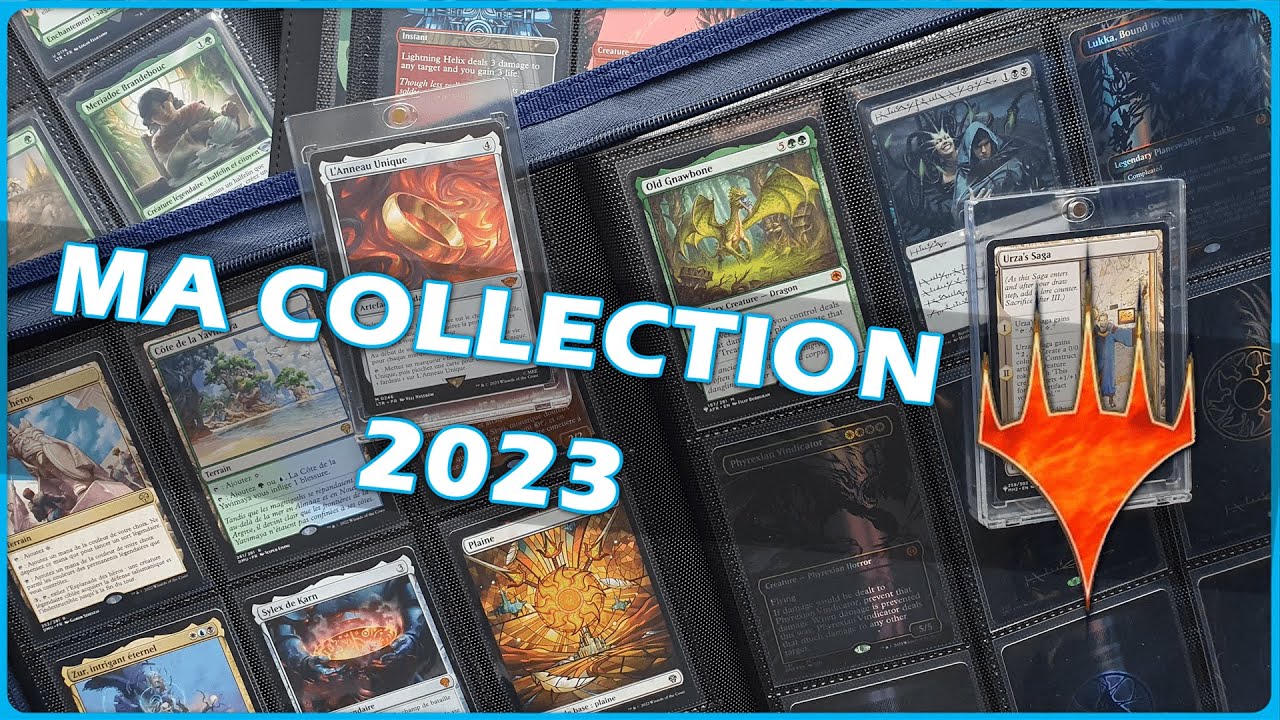 Ma collection Magic The Gathering 2023 - YouTube