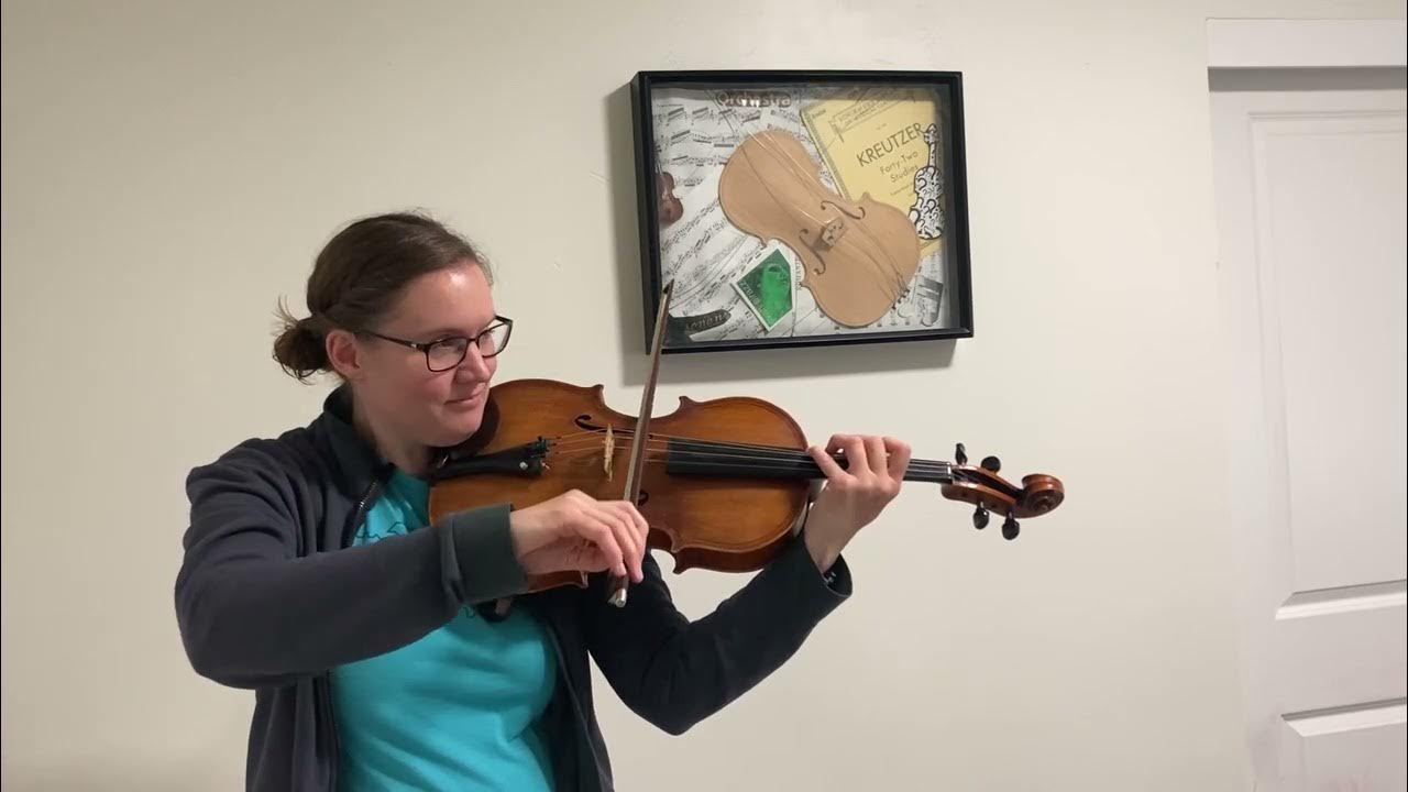 Two Octave f-sharp minor Scale for Viola - YouTube