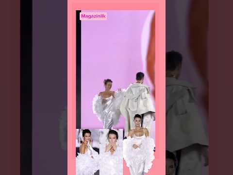 PINAR DENİZ, DÜNYACA ÜNLÜ İSİMLERLE AYNI DEFİLEDE YÜRÜDÜ‼️#pınardeniz #oyuncu #magazin #podyum