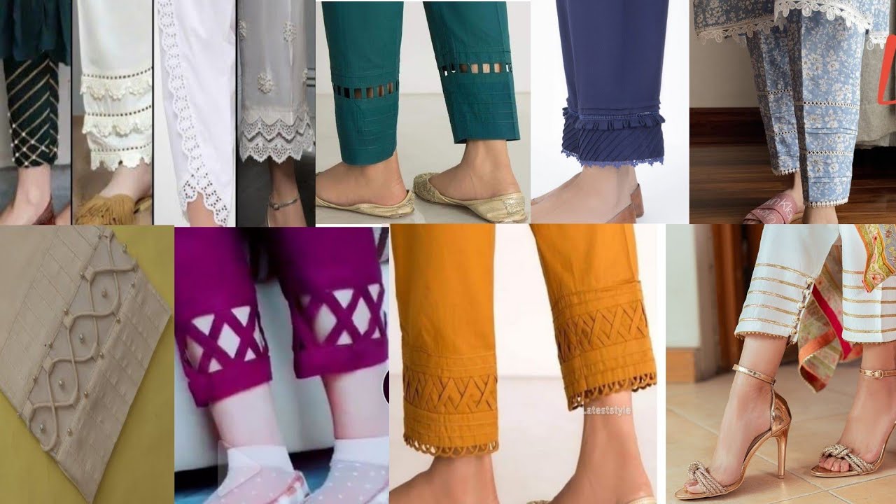 Latest trouser designs 2024 || Trouser designs for girls || Stylish ...