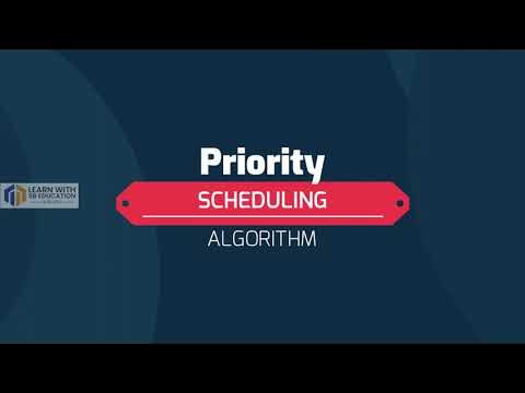 Priority Scheduling algorithm || Operating System - YouTube
