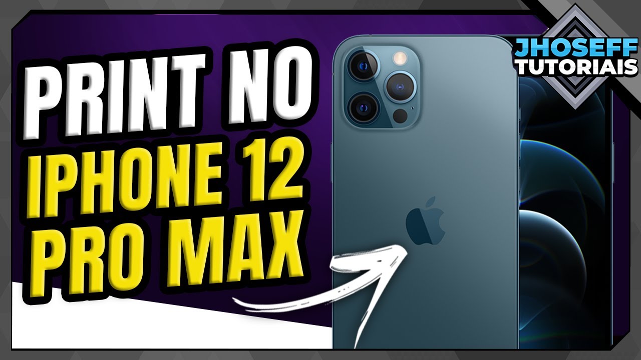 Como TIRAR PRINT no IPHONE 12 PRO MAX!! - YouTube