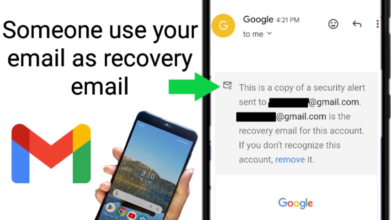 someone used your email as recovery || How to remove your email from ...