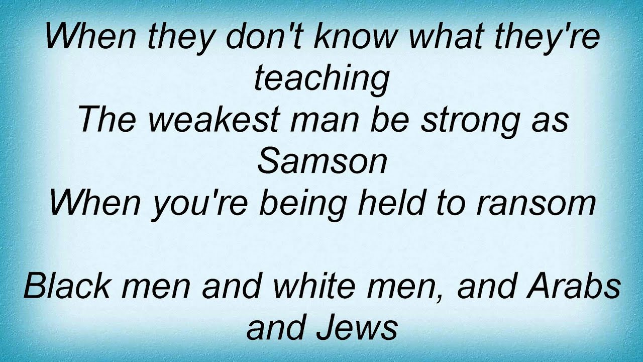 19106 Procol Harum - As Strong As Samson Lyrics - YouTube