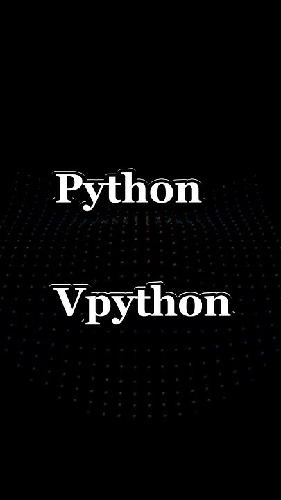 【Vpython】波の干渉シミュレーション#Python #vpython #プログラミング - YouTube