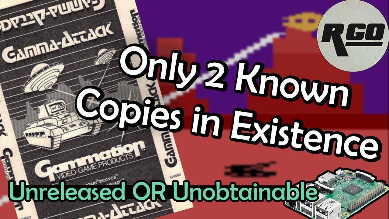 Gamma Attack [Atari 2600] - Unreleased OR Unobtainable - YouTube