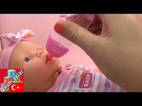 Altını ıslatan oyuncak bebek New Born Baby Simba - Su içen Oyuncak Bebek - Baby Born Alternatif
