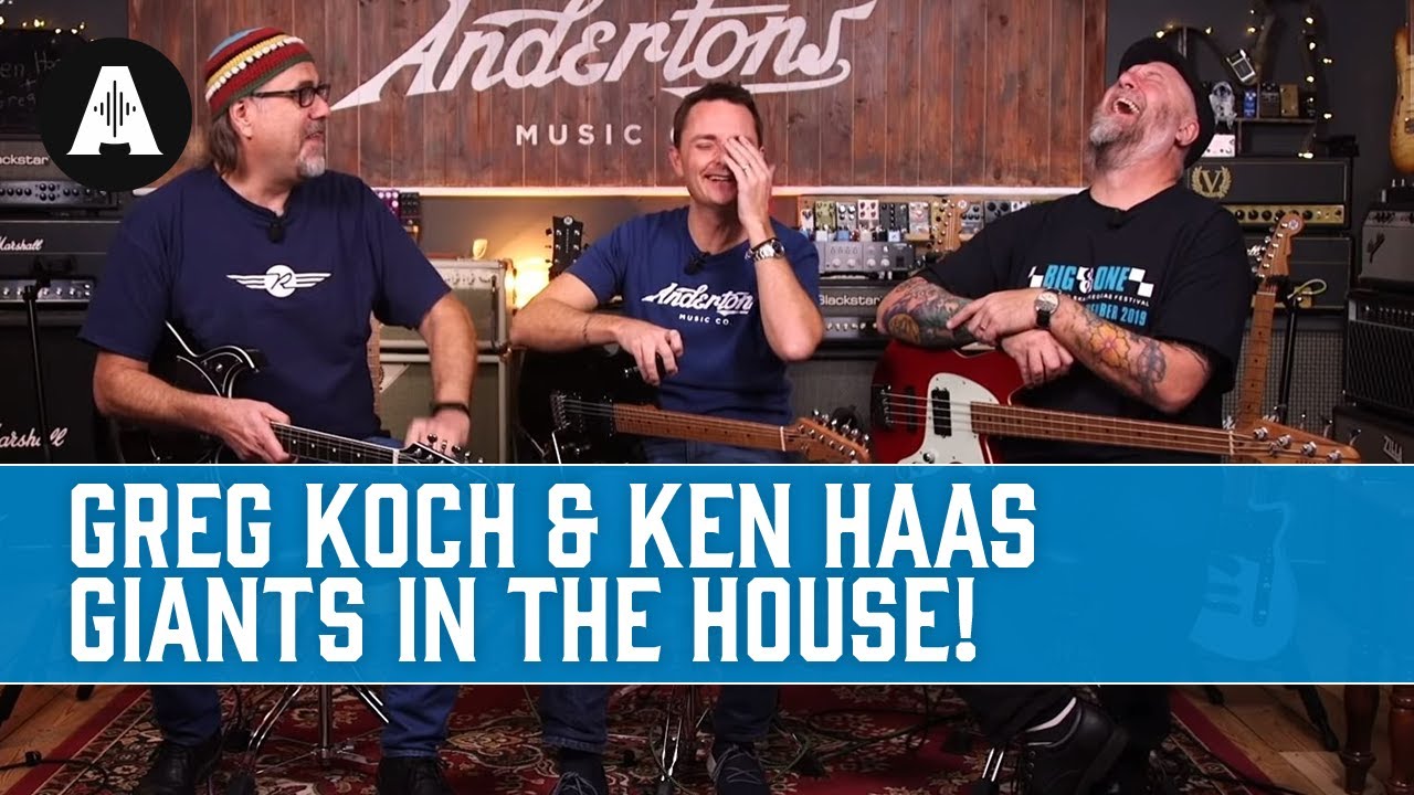 Surrounded by Giants | Ken Haas & Greg Koch in the House! - YouTube
