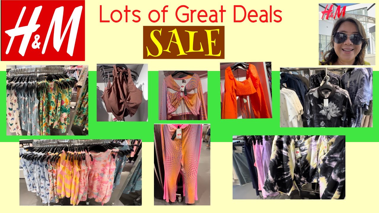 H&M SALE 👀 LOTS OF GREAT DEALS 👀 shop with me 👀 - YouTube