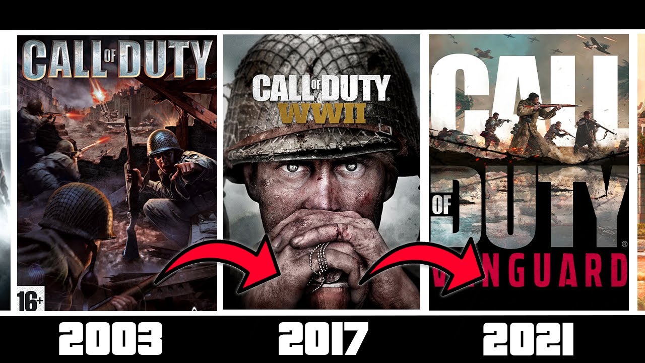 Call Of Duty Cover Art Evolution 2003 - 2022 - YouTube