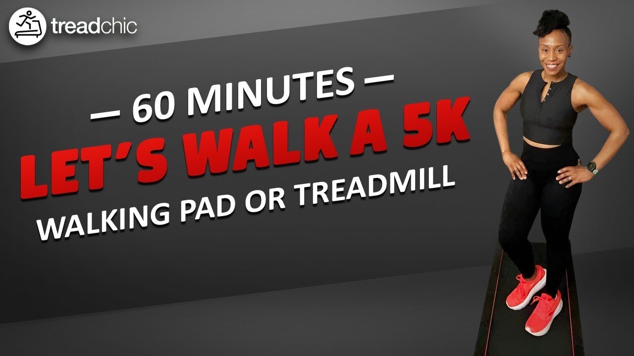 Walk a 5K With Me| Fat-Burning | Over 7500 Steps - YouTube