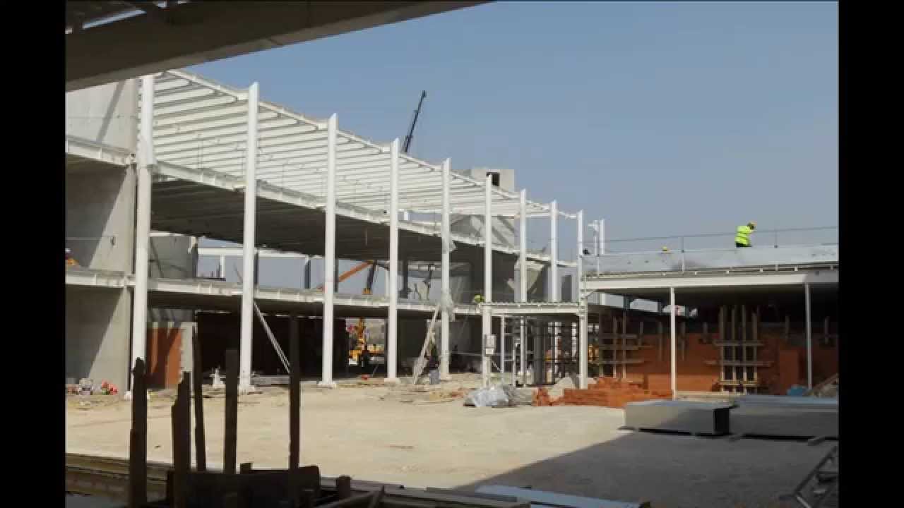 Our Achieved Projects -1 - Steel Factory Building Construction - YouTube
