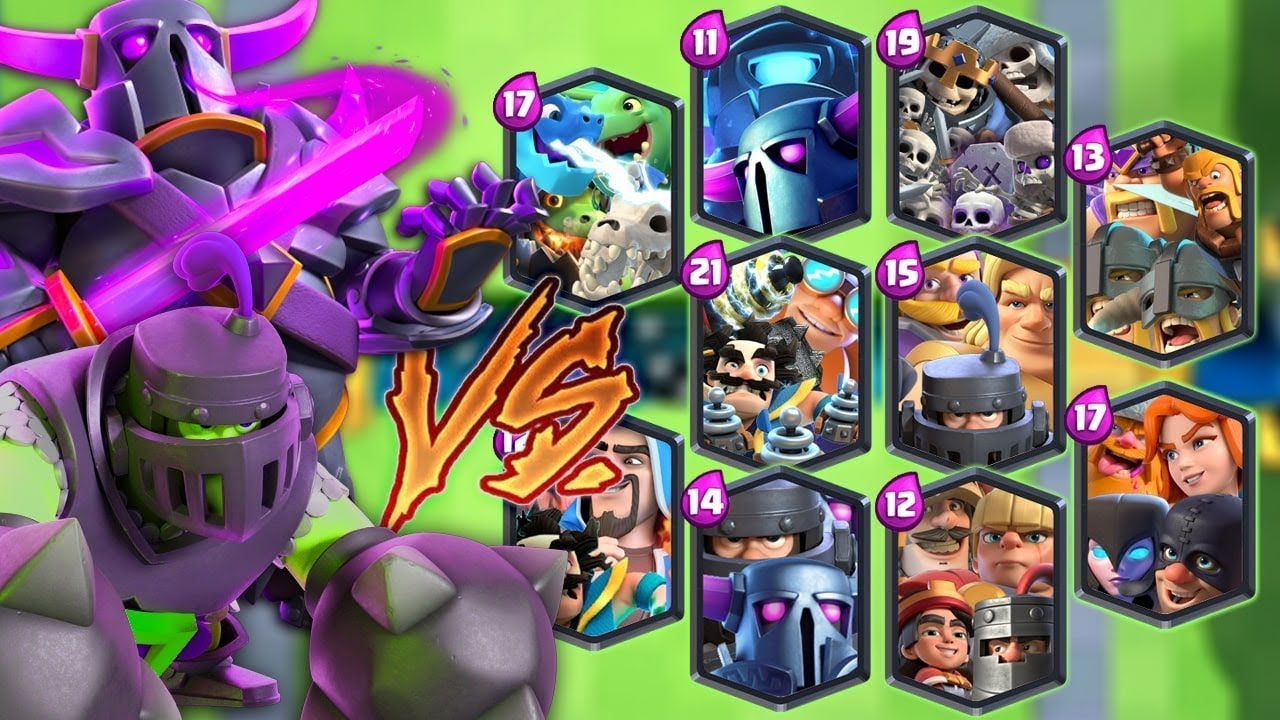 PEKKA + MEGA KNIGHT = UNSTOPPABLE Combo in Clash Royale! - YouTube