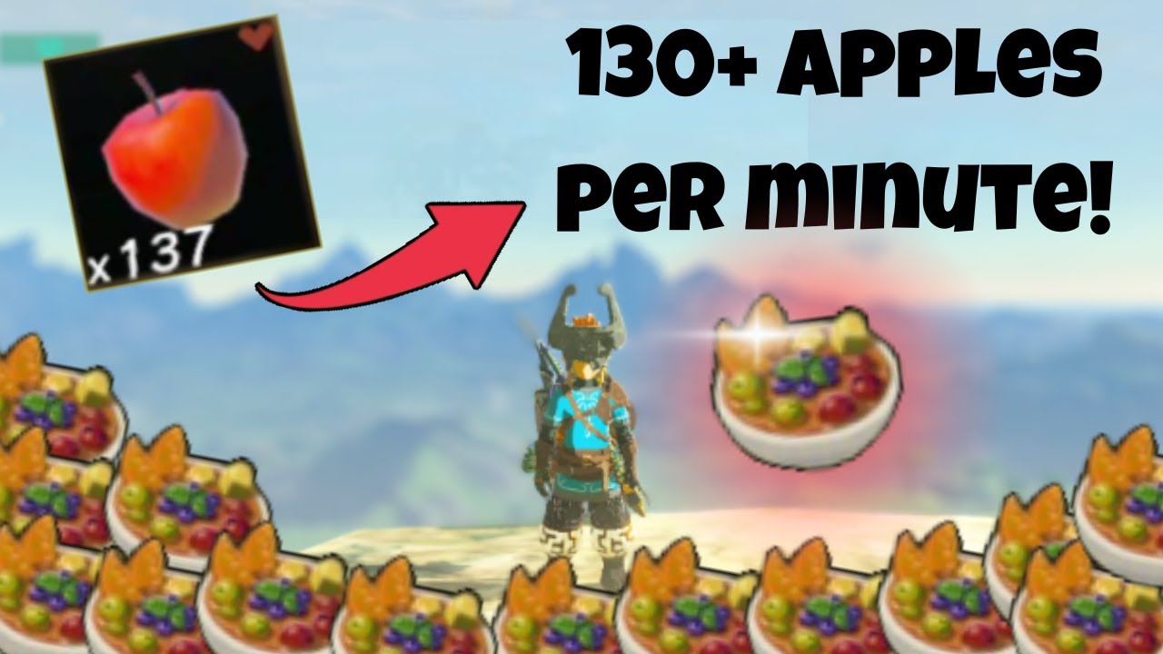 How to get INFINITE FOOD in Zelda Totk! [No glitches] - YouTube
