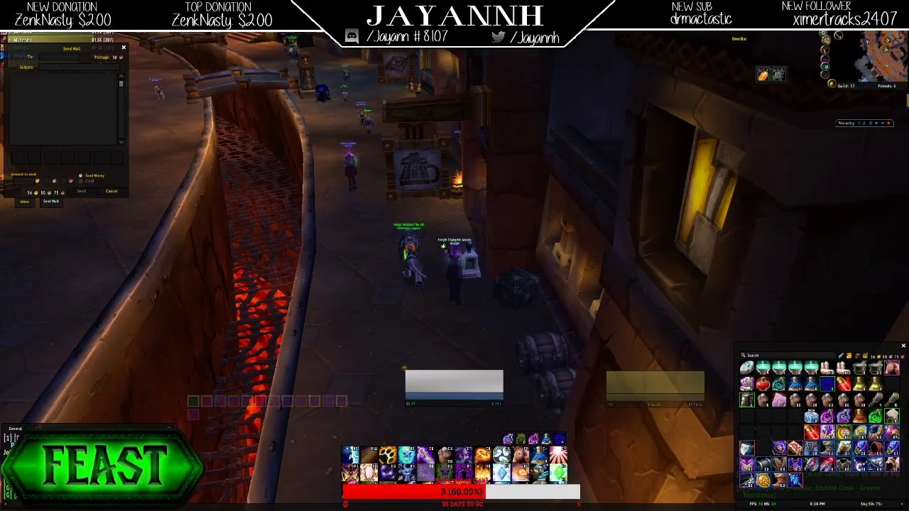 Onyxia Feast Raid - Group 2 (Heartseeker) - YouTube