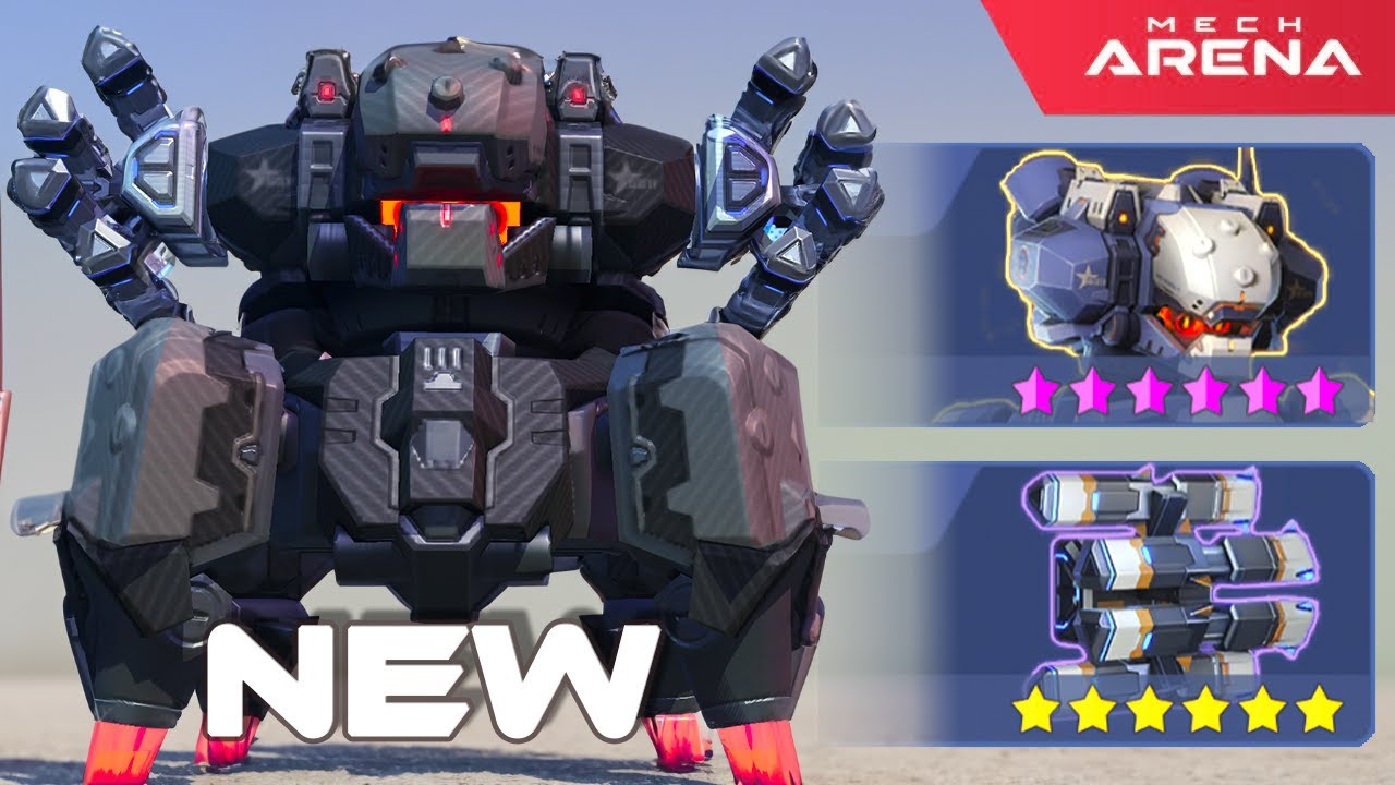 NEW Mech Vortex and Helix Rack Gameplay | Mech Arena - YouTube