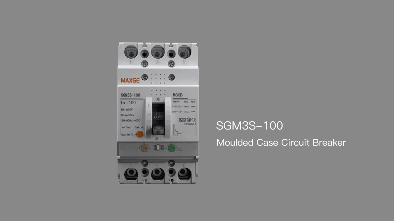 Smart mccb -- MAXGE Electric - YouTube