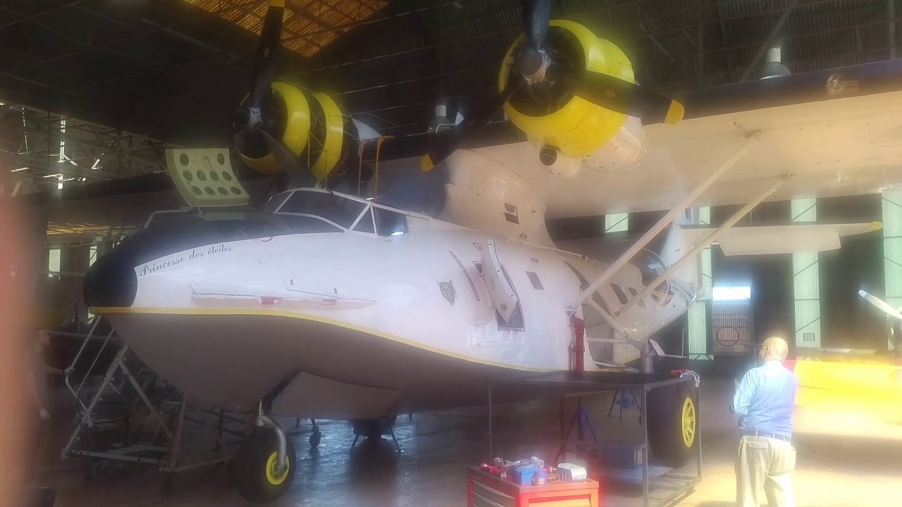 PBY CATALINA Landing Gear Test - YouTube