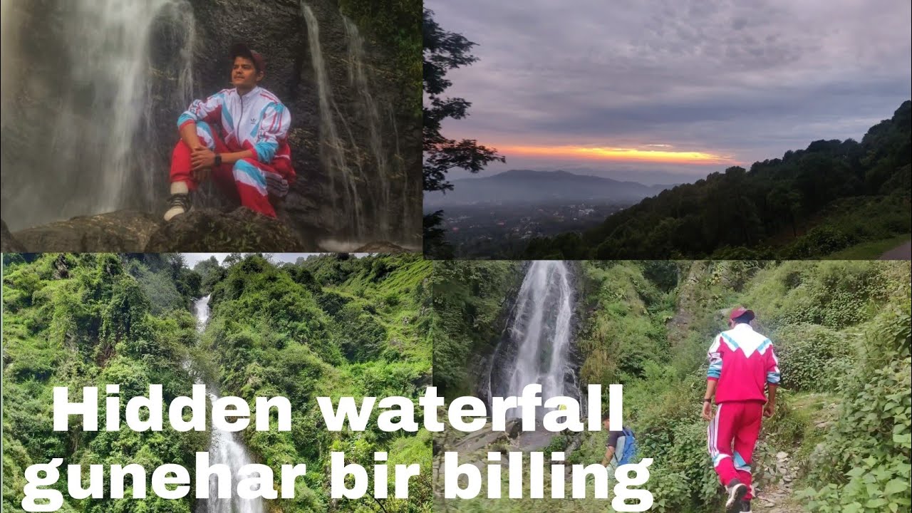 Hidden waterfall gunehar ️😍 (bir billing himachal Pradesh) - YouTube