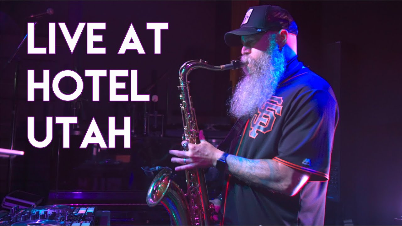 Electronic Music DJ and Live Sax Set - YouTube