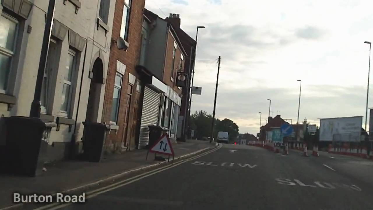 Lara Croft Way, Derby Inner Ring Road and new road layout. Derby ...
