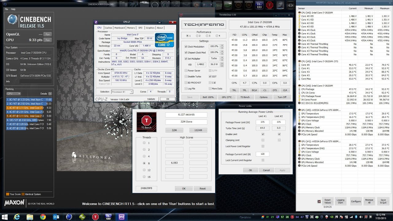 Dual 330W AC Adapter Test - CPU Load Test - YouTube