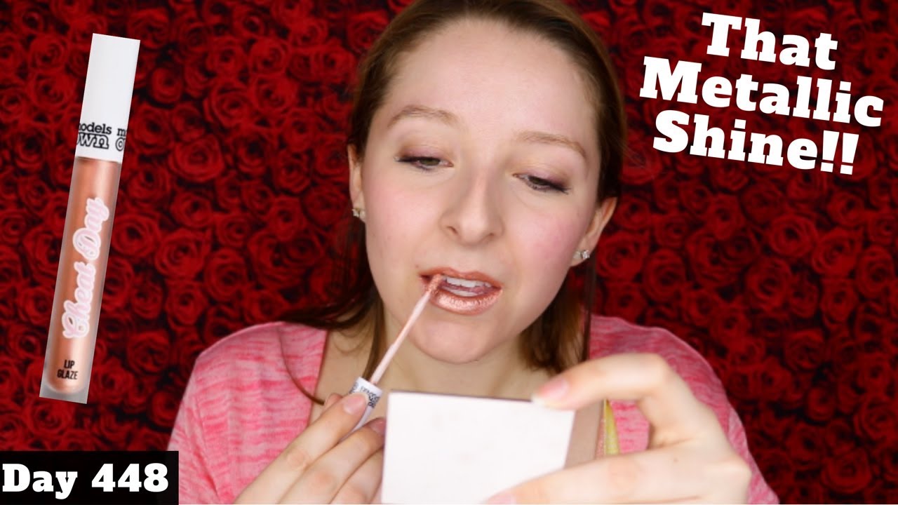 Models Own Cheat Day Lip Glaze Review | Day 448 of Trying New Makeup ...