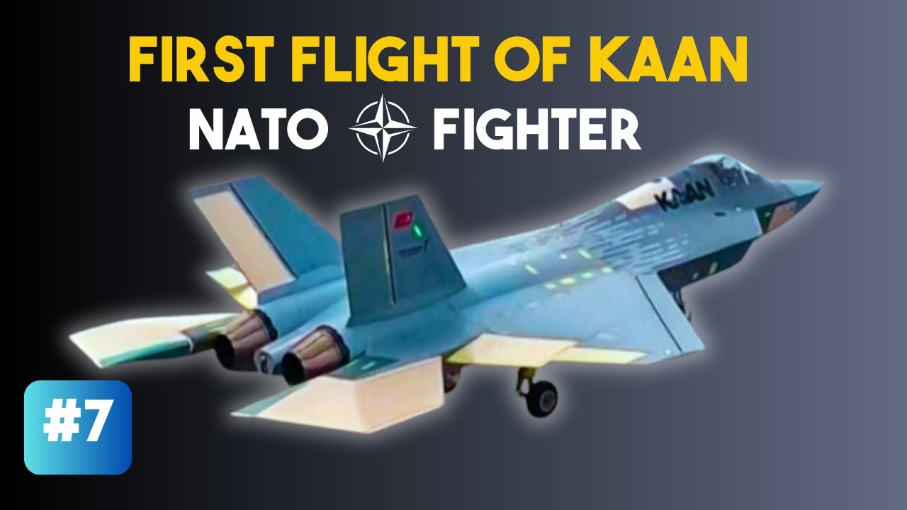 Turkey's 5th gen fighter jet "KAAN" conducts first flight (February 21, 2024) - YouTube