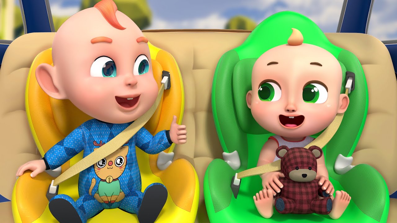 Let’s Buckle Up | Seat Belt Song | Learn Safety Tips For Kids | Rosoo ...